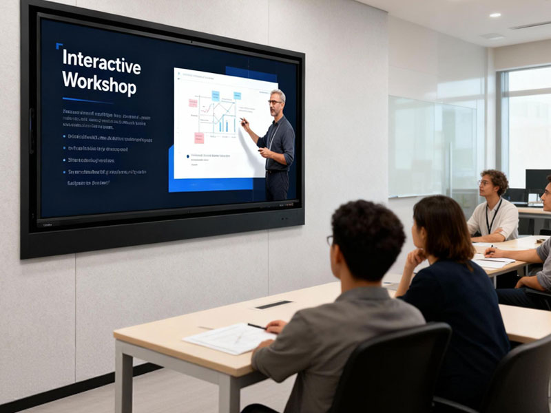 What is the Difference Between Interactive Flat Panels, & How to Choose？